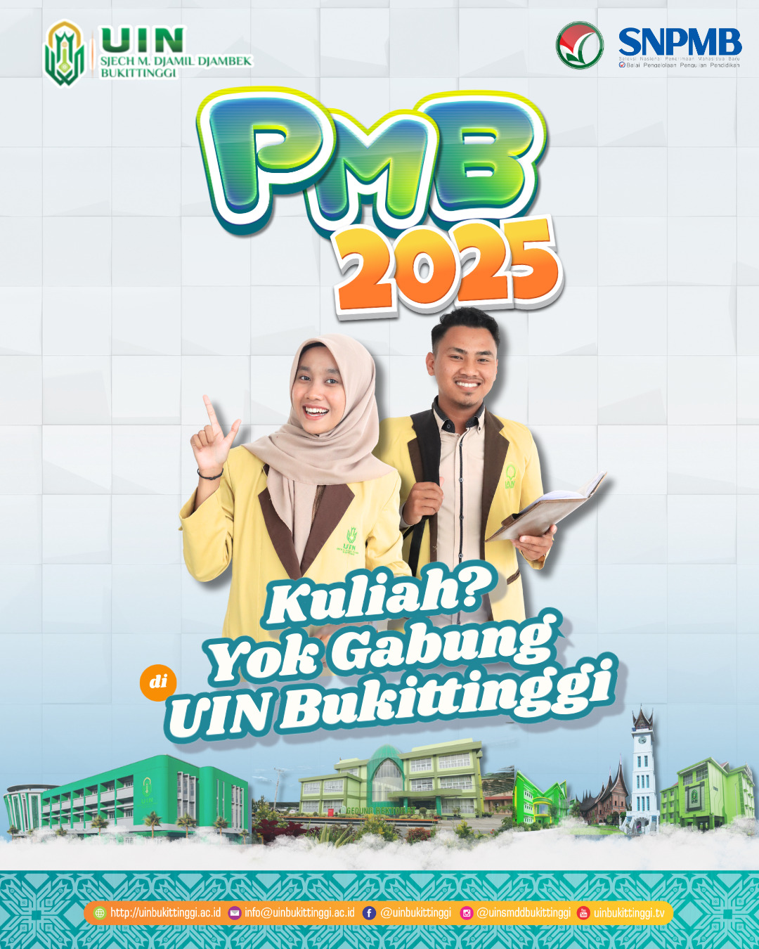 Penerimaan Mahasiswa Baru - UIN Sjech M. Djamil Djambek Bukittinggi